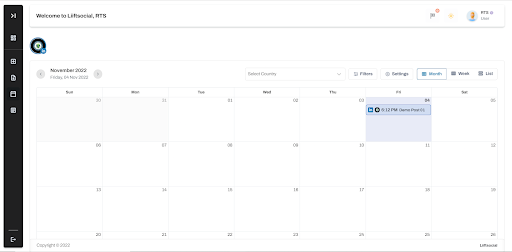 How to schedule posts in bulk | LiiftSocial